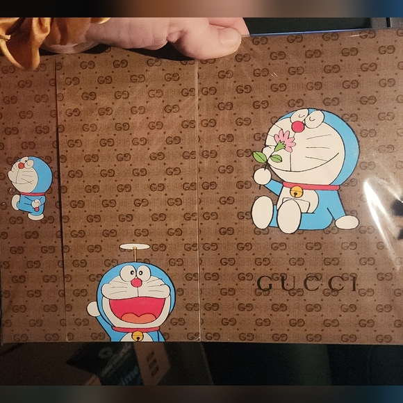 Gucci | Art | Gucci Paper Note Pad Doraemon | Poshmark